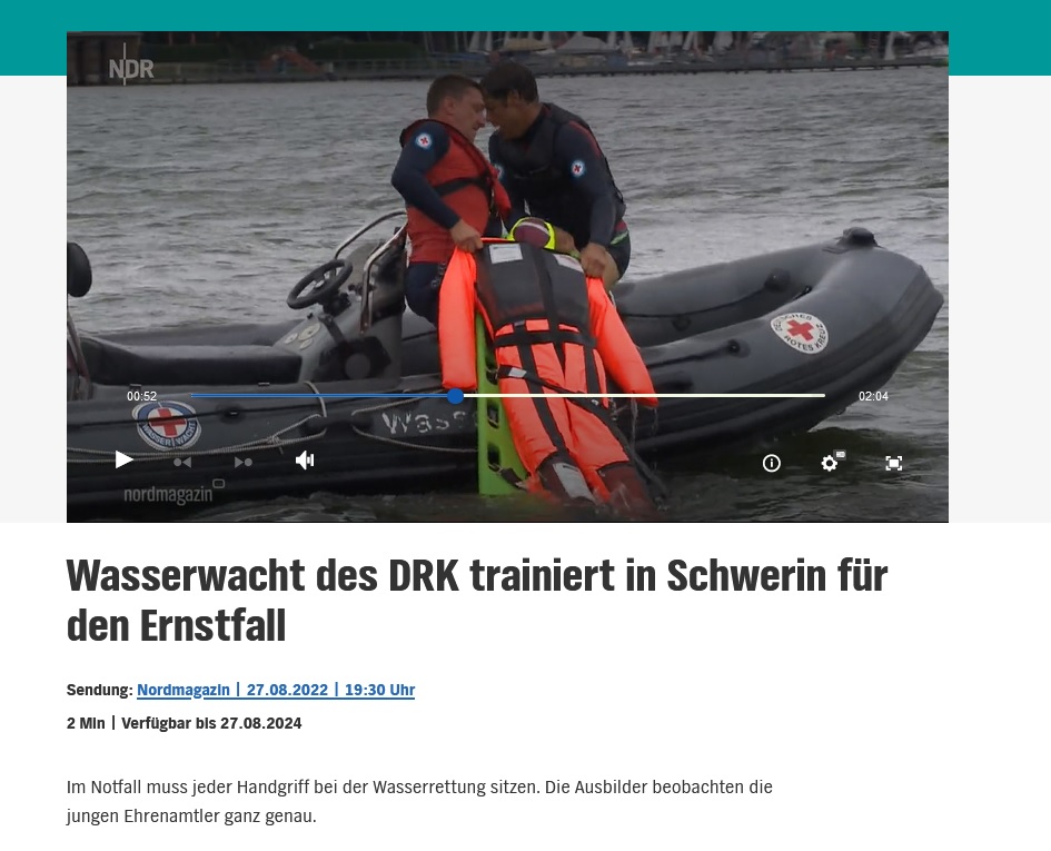 Meldung - DRK LV Mecklenburg-Vorpommern e.V.